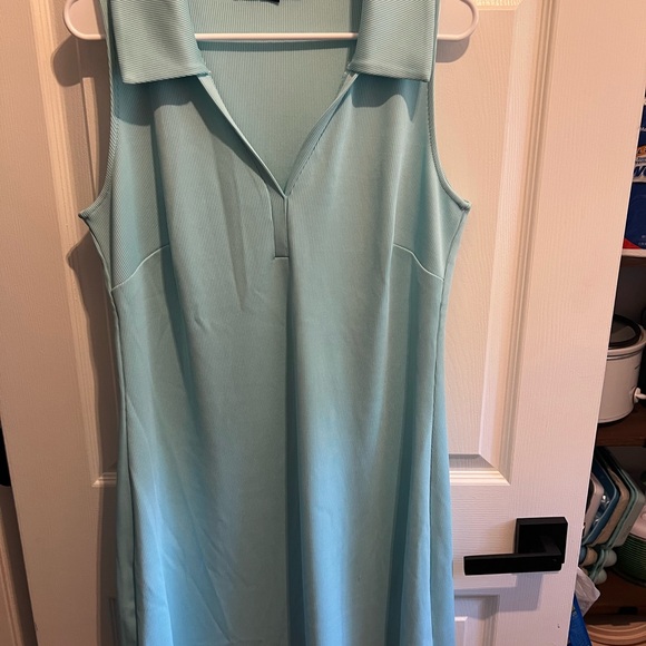 Boston Proper | Dresses | Boston Proper Light Blue Sleeveless Dress ...